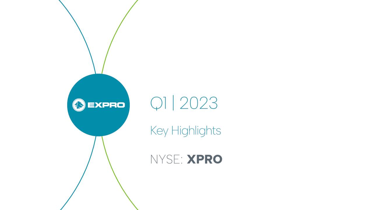 Expro Group Holdings N.V. 2023 Q1 - Results - Earnings Call ...