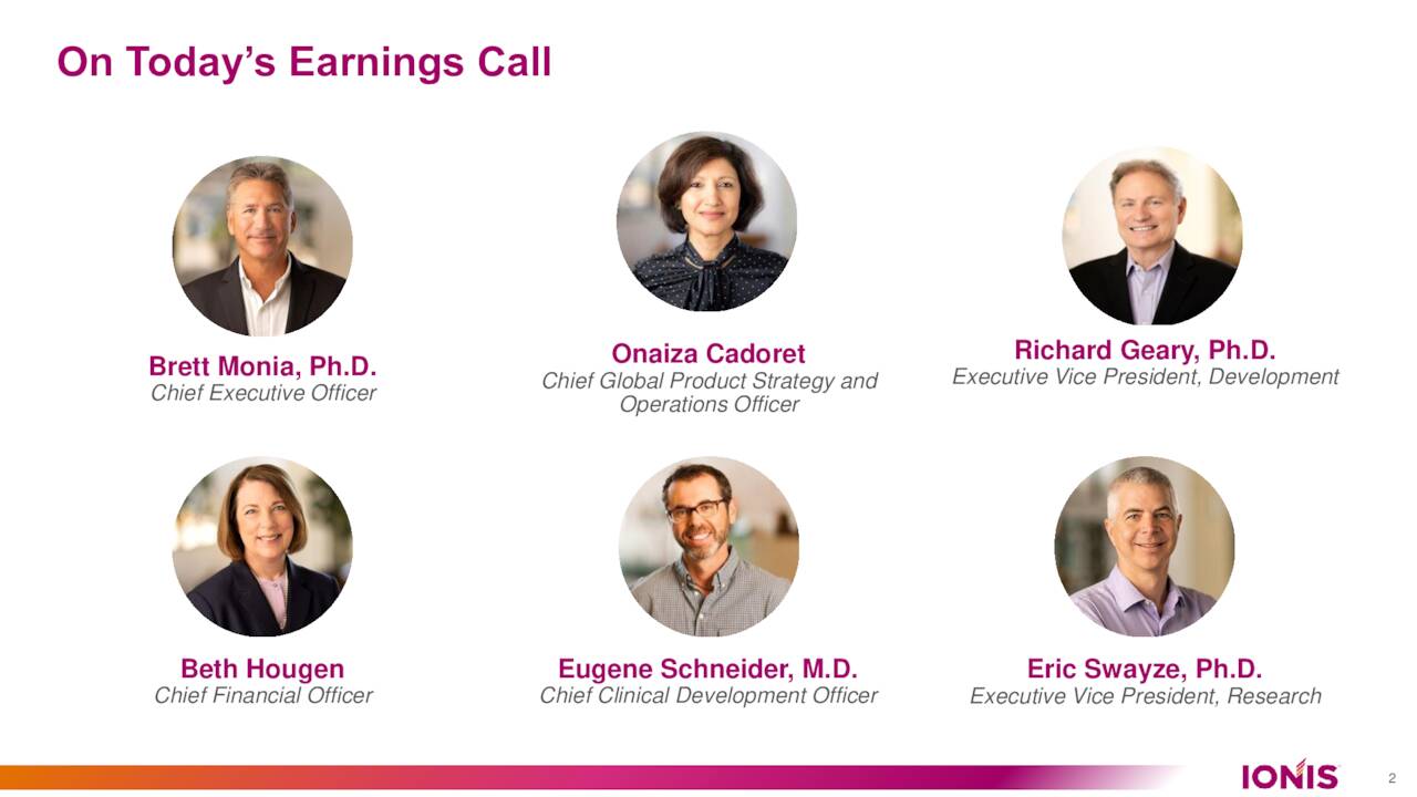 Ionis Pharmaceuticals, Inc. 2023 Q3 - Results - Earnings Call ...