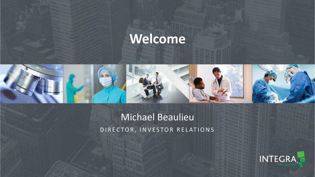 Integra LifeSciences Holdings (IART) Investor Presentation - Slideshow ...