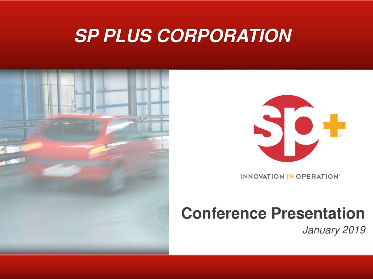 SP Plus (SP) Presents At 2019 ICR Conference - Slideshow (NASDAQ:SP ...