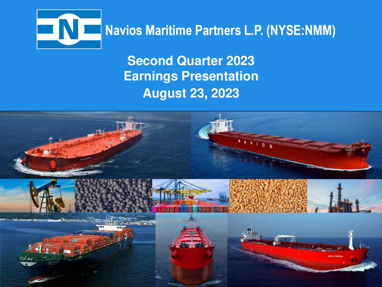 Navios Maritime Partners L.P. 2023 Q2 - Results - Earnings Call ...
