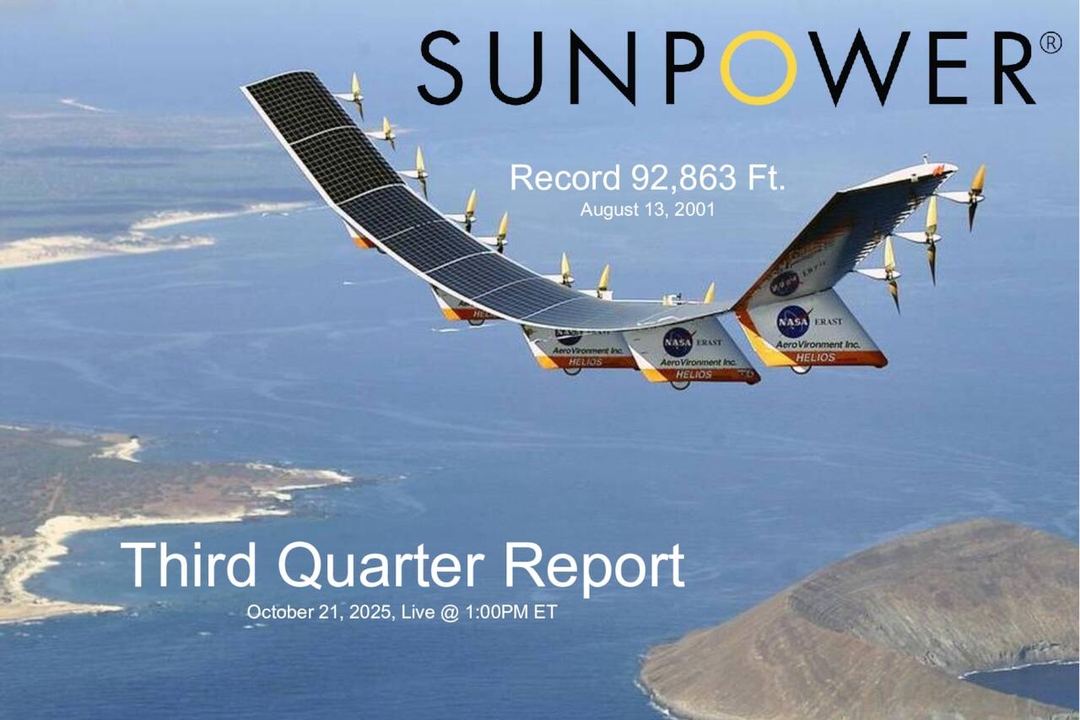 SunPower Inc. 2025 Q3 - Results - Earnings Call Presentation (NASDAQ ...