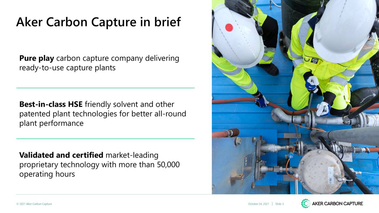 Aker Carbon Capture ASA 2021 Q3 - Results - Earnings Call Presentation ...