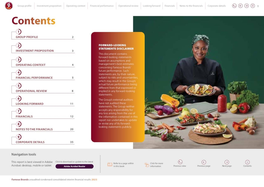 Famous Brands Limited 2026 Q2 - Results - Earnings Call Presentation (OTCMKTS:FMBRY) 2025-10-22 ...