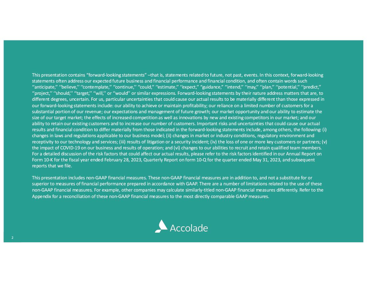 Accolade, Inc. 2024 Q1 - Results - Earnings Call Presentation (NASDAQ ...