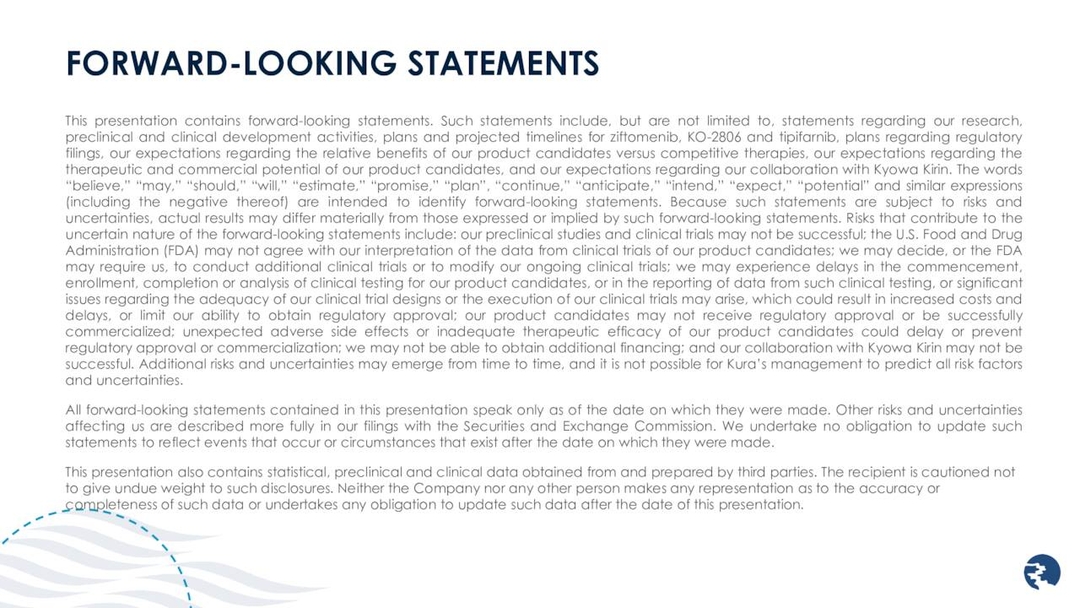 Kura Oncology, Inc. 2024 Q4 - Results - Earnings Call Presentation ...