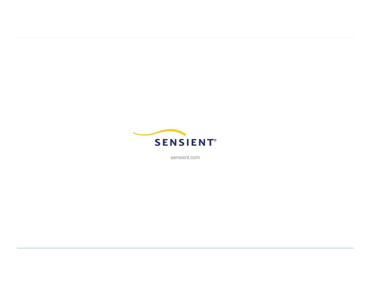 Sensient Technologies Corporation 2017 Q4 - Results - Earnings Call ...