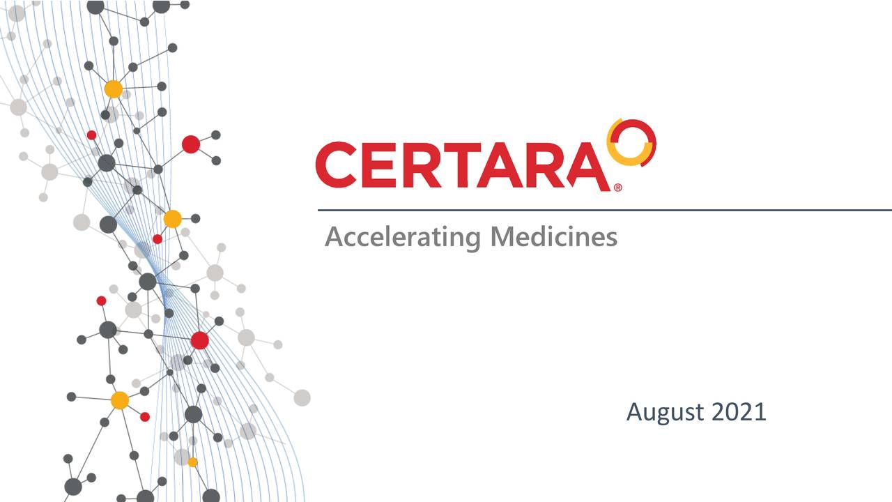 Certara, Inc. (CERT) releases Overview Presentation - August 2021 ...