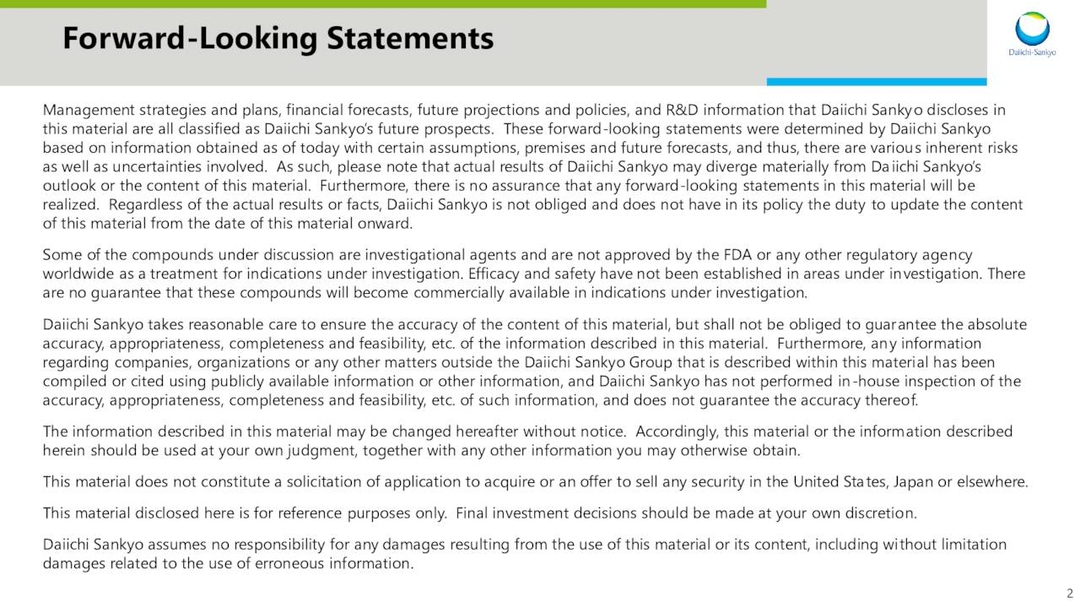 Daiichi Sankyo Company, Limited 2026 Q2 - Results - Earnings Call Presentation (OTCMKTS:DSNKY ...