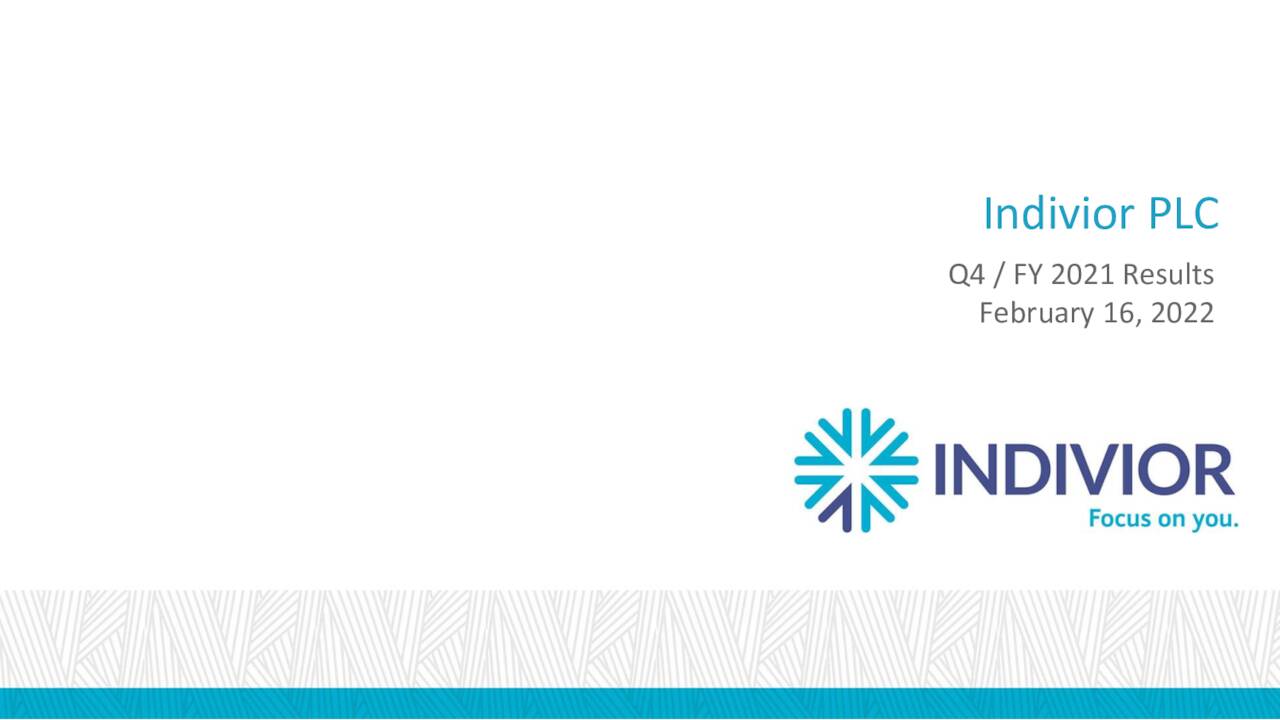 Indivior PLC 2022 Q4 - Results - Earnings Call Presentation (OTCMKTS ...
