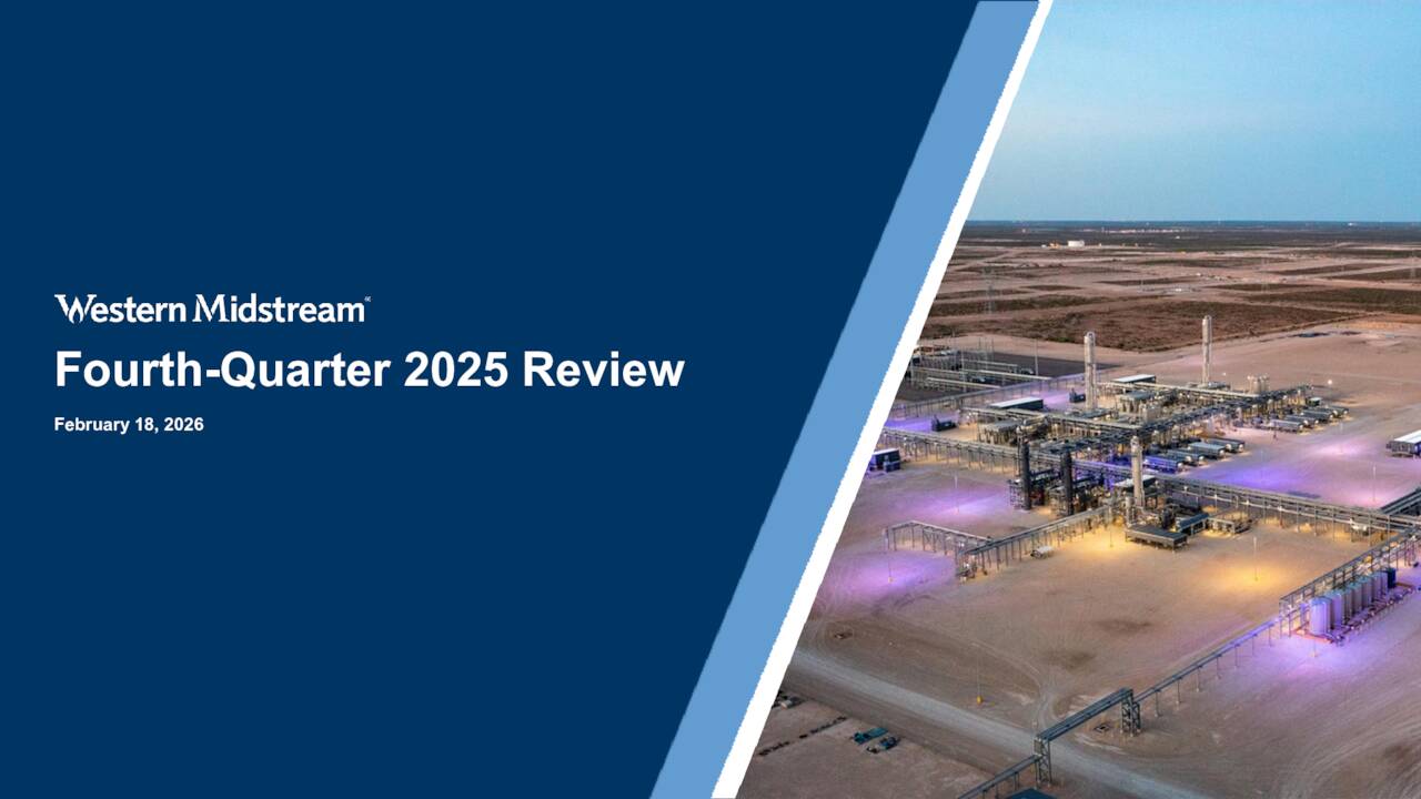 Western Midstream Partners, LP Common Units 2025 Q4 - Results ...