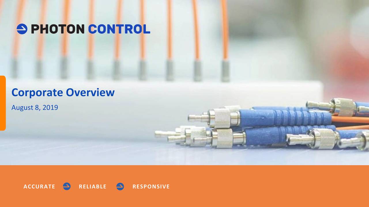 Photon Control Inc. 2019 Q2 - Results - Earnings Call Slides (OTCMKTS ...