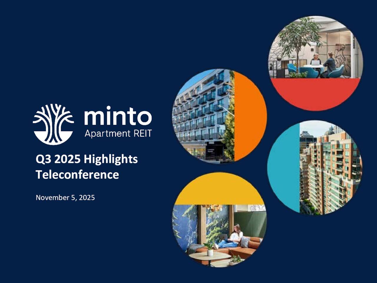 Minto Apartment Real Estate Investment Trust 2025 Q3 - Results ...