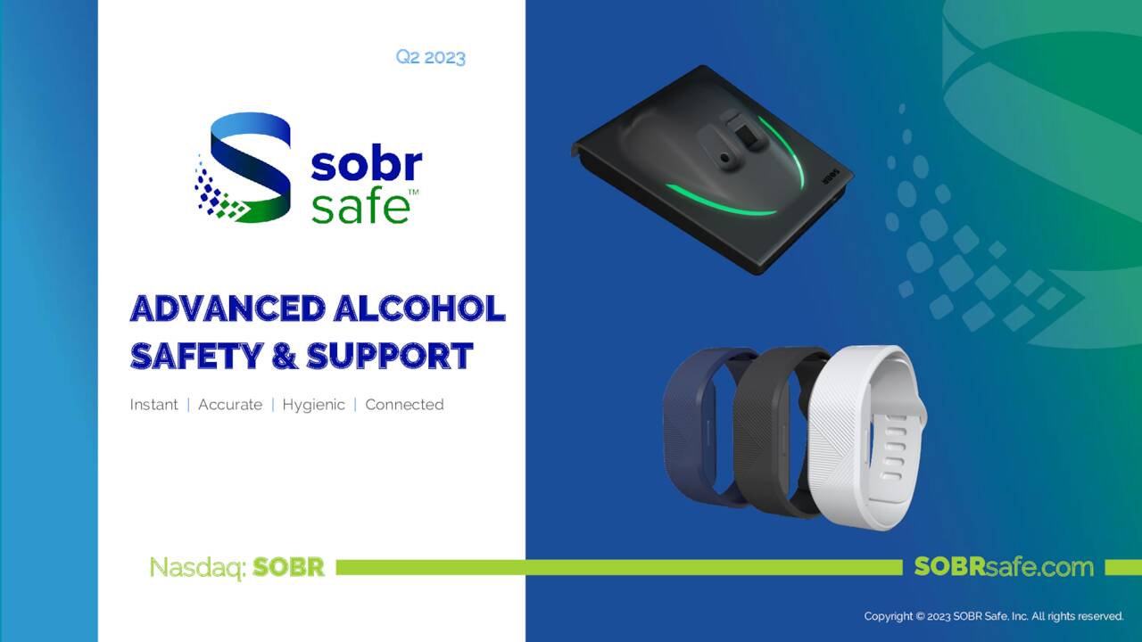 SOBR Safe (SOBR) Investor Presentation - Slideshow (NASDAQ:SOBR ...
