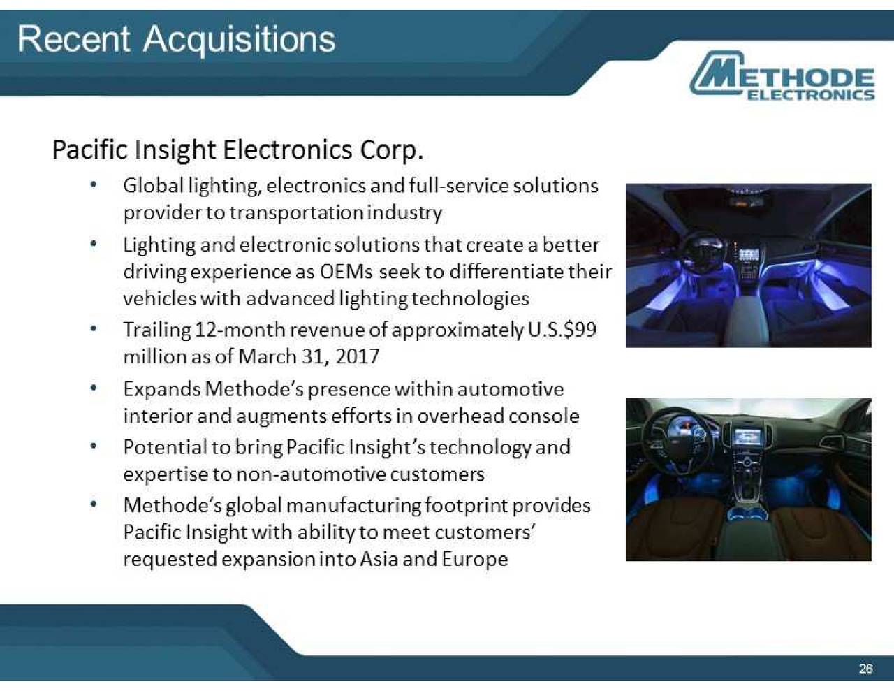 Methode Electronics (MEI) Presents At 19th Annual B. Riley FBR Investor ...