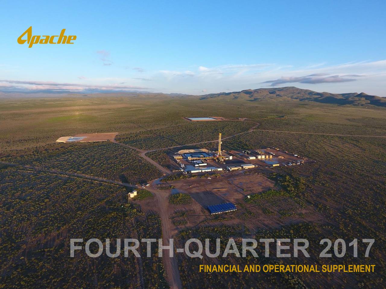 Apache Corporation 2017 Q4 - Results - Earnings Call Slides (NASDAQ:APA ...