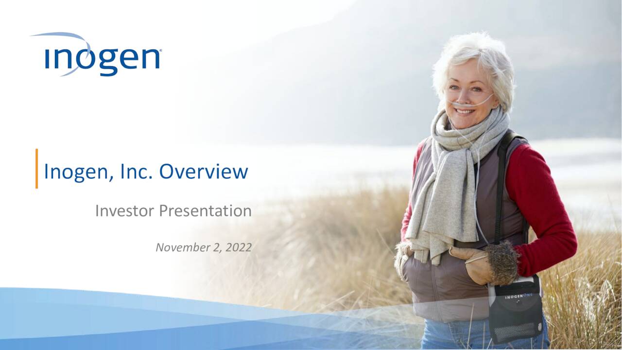 Inogen, Inc. 2022 Q3 - Results - Earnings Call Presentation (NASDAQ ...