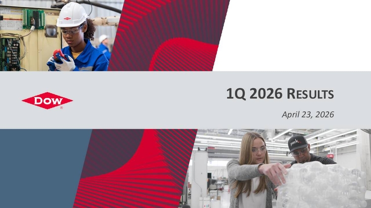 Dow Inc. 2026 Q1 - Results - Earnings Call Presentation (NYSE:DOW) 2026 ...