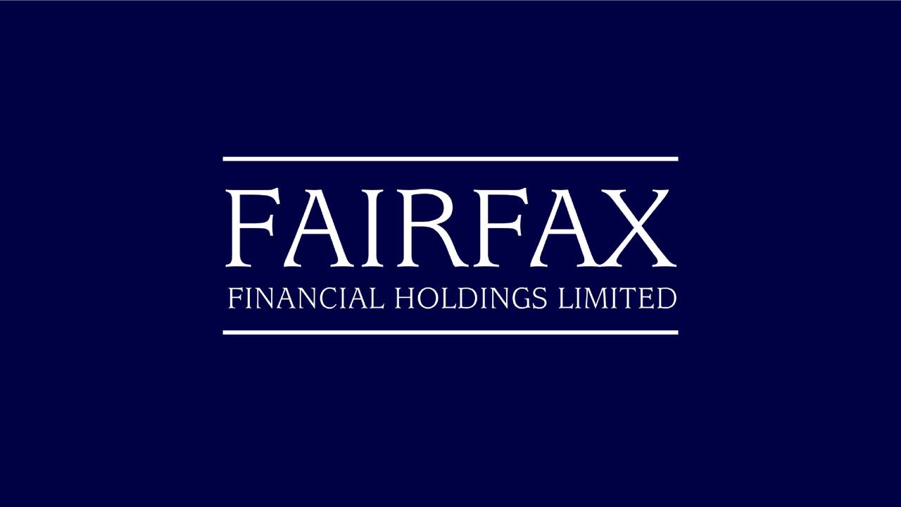 Fairfax Financial Holdings Annual Meeting - Slide Deck (OTCMKTS:FRFHF ...