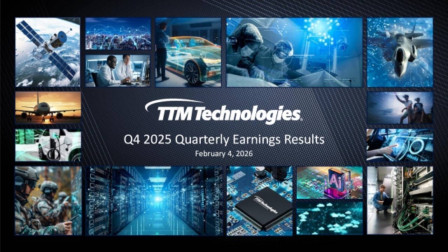 TTM Technologies, Inc. 2025 Q4 - Results - Earnings Call Presentation ...
