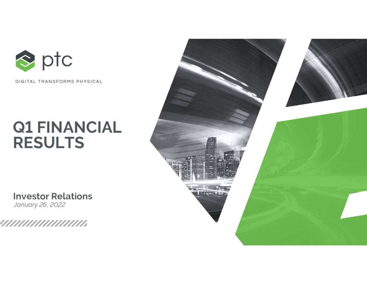 PTC Inc. 2022 Q1 - Results - Earnings Call Presentation (NASDAQ:PTC ...