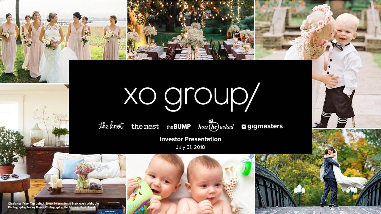 XO Group Inc. 2018 Q2 - Results - Earnings Call Slides (NYSE:XOXO ...