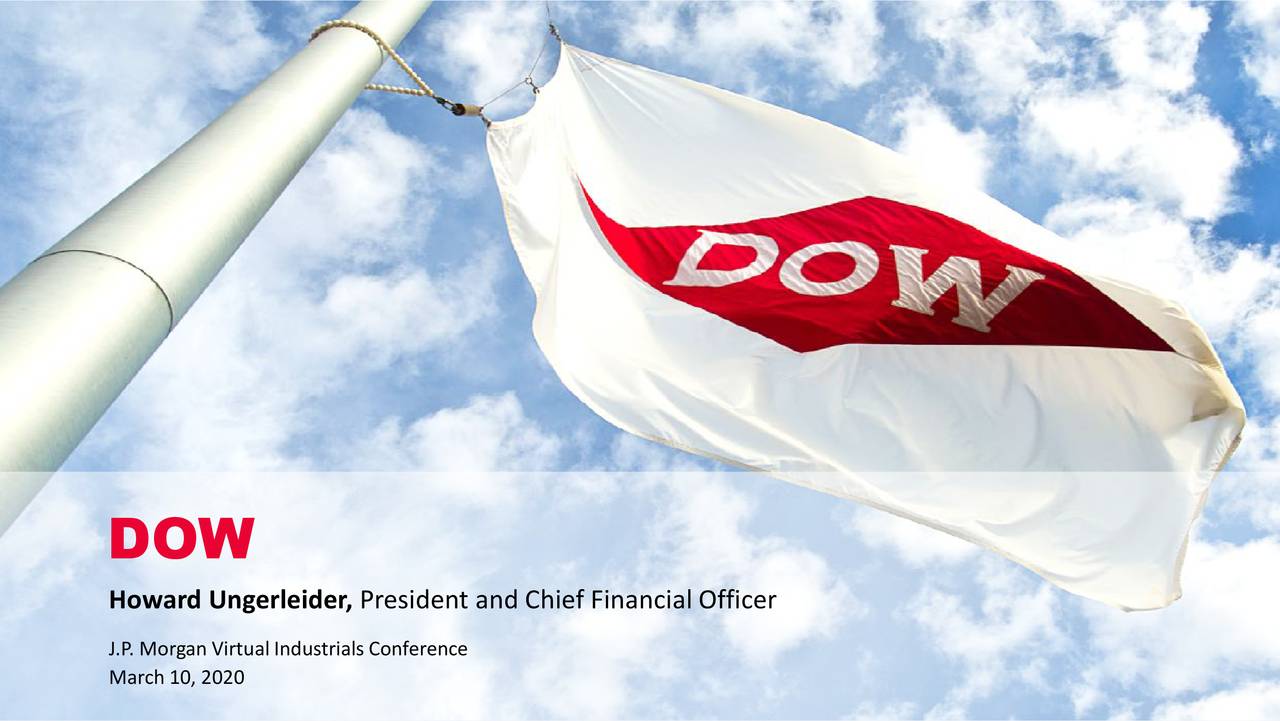Dow (DOW) Presents At J.P. Morgan Industrials Conference - Slideshow ...