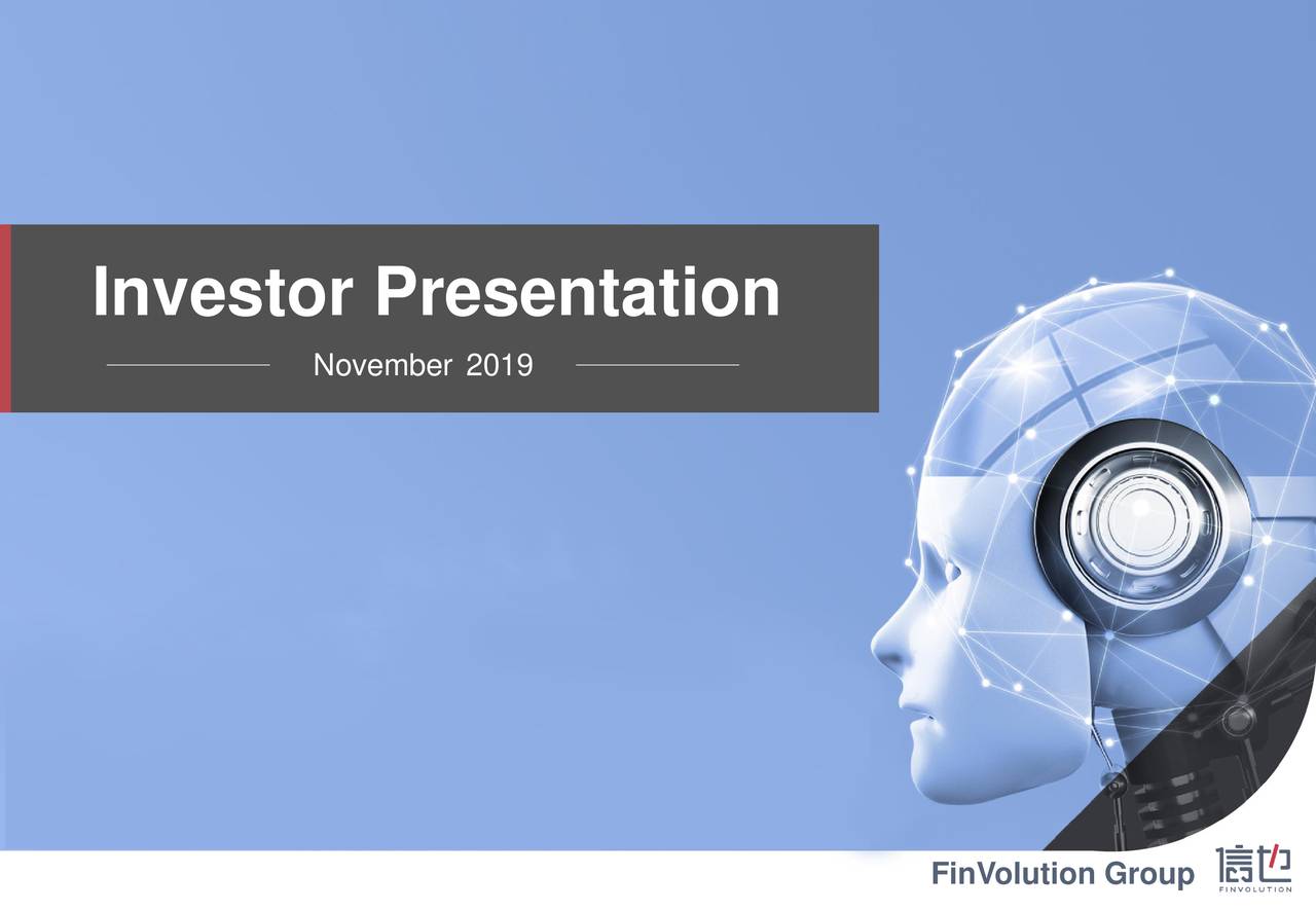 FinVolution Group 2019 Q3 - Results - Earnings Call Presentation (NYSE ...