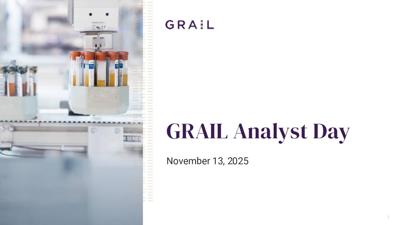 GRAIL, Inc. (GRAL) Analyst/Investor Day - Slideshow (NASDAQ:GRAL) 2025 ...