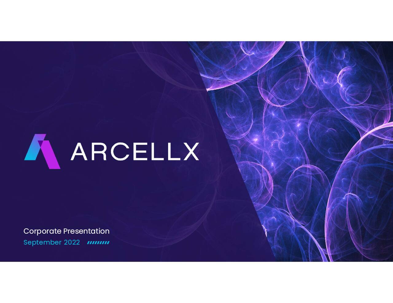 Arcellx (ACLX) Corporate Presentation - Slideshow (NASDAQ:ACLX ...