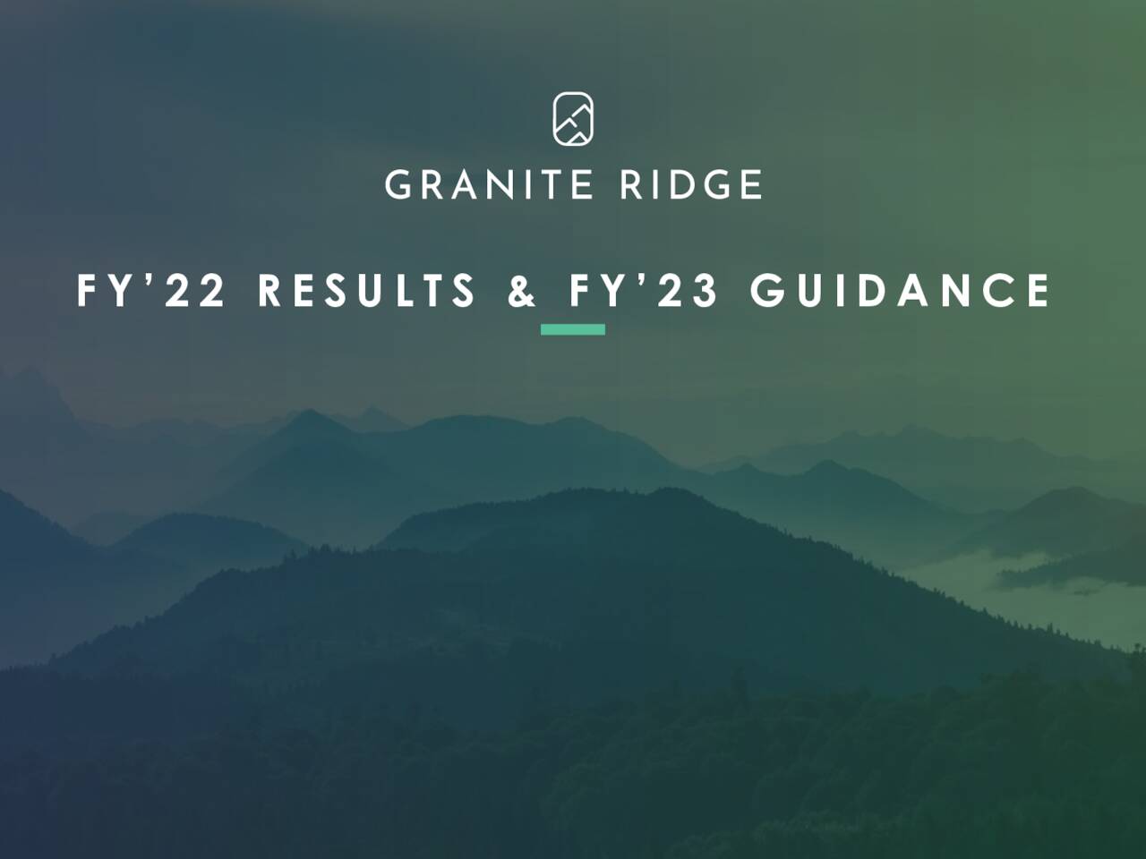 Granite Ridge Resources, Inc. 2022 Q4 - Results - Earnings Call ...