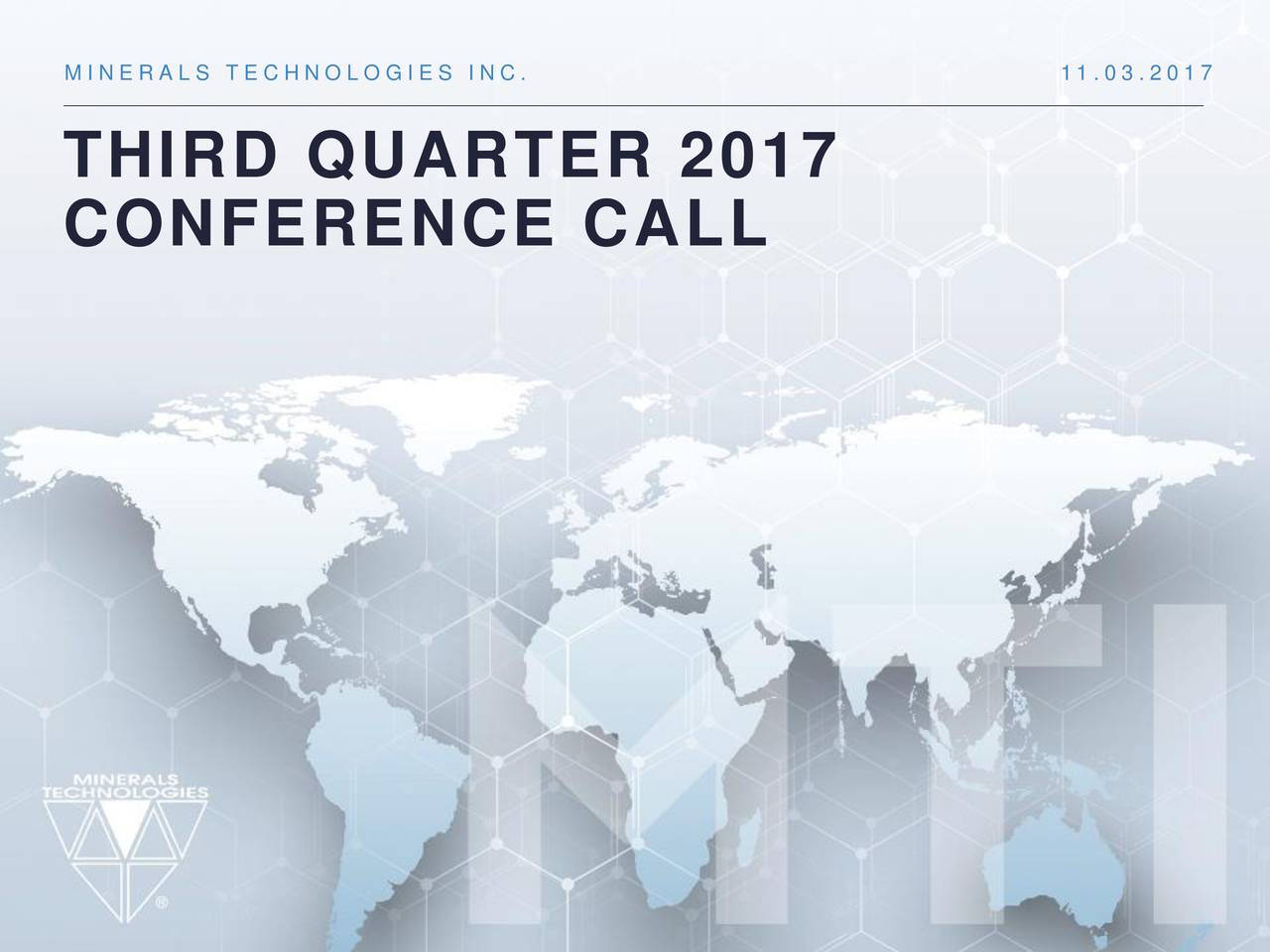 Minerals Technologies Inc. 2017 Q3 - Results - Earnings Call Slides ...