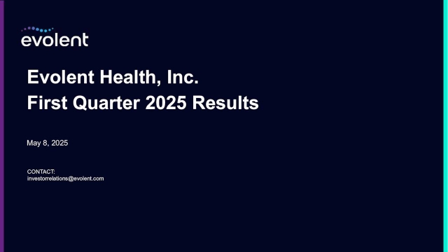 Evolent Health, Inc. 2025 Q1 - Results - Earnings Call Presentation ...