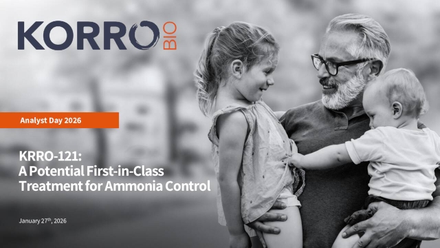 Korro Bio, Inc. (KRRO) Analyst/Investor Day - Slideshow (NASDAQ:KRRO ...