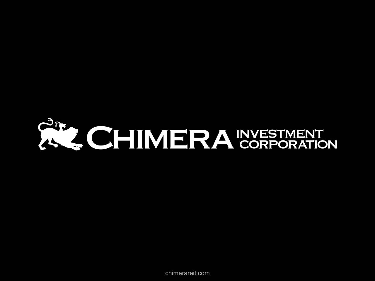 Chimera Investment Corporation 2019 Q1 - Results - Earnings Call Slides ...