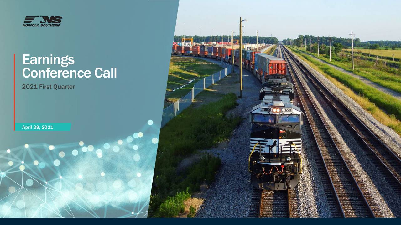 Norfolk Southern Corporation 2021 Q1 - Results - Earnings Call ...
