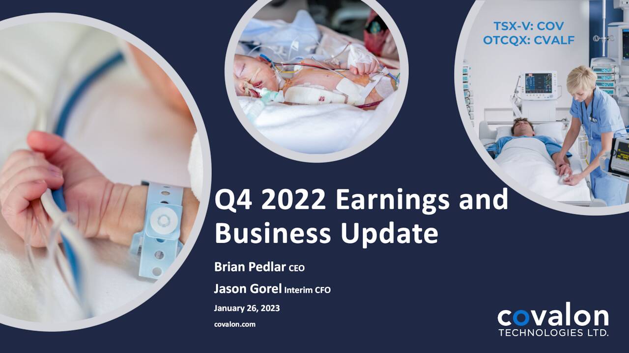 Covalon Technologies Ltd. 2023 Q4 - Results - Earnings Call ...