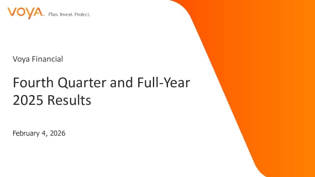 Voya Financial, Inc. 2025 Q4 - Results - Earnings Call Presentation ...