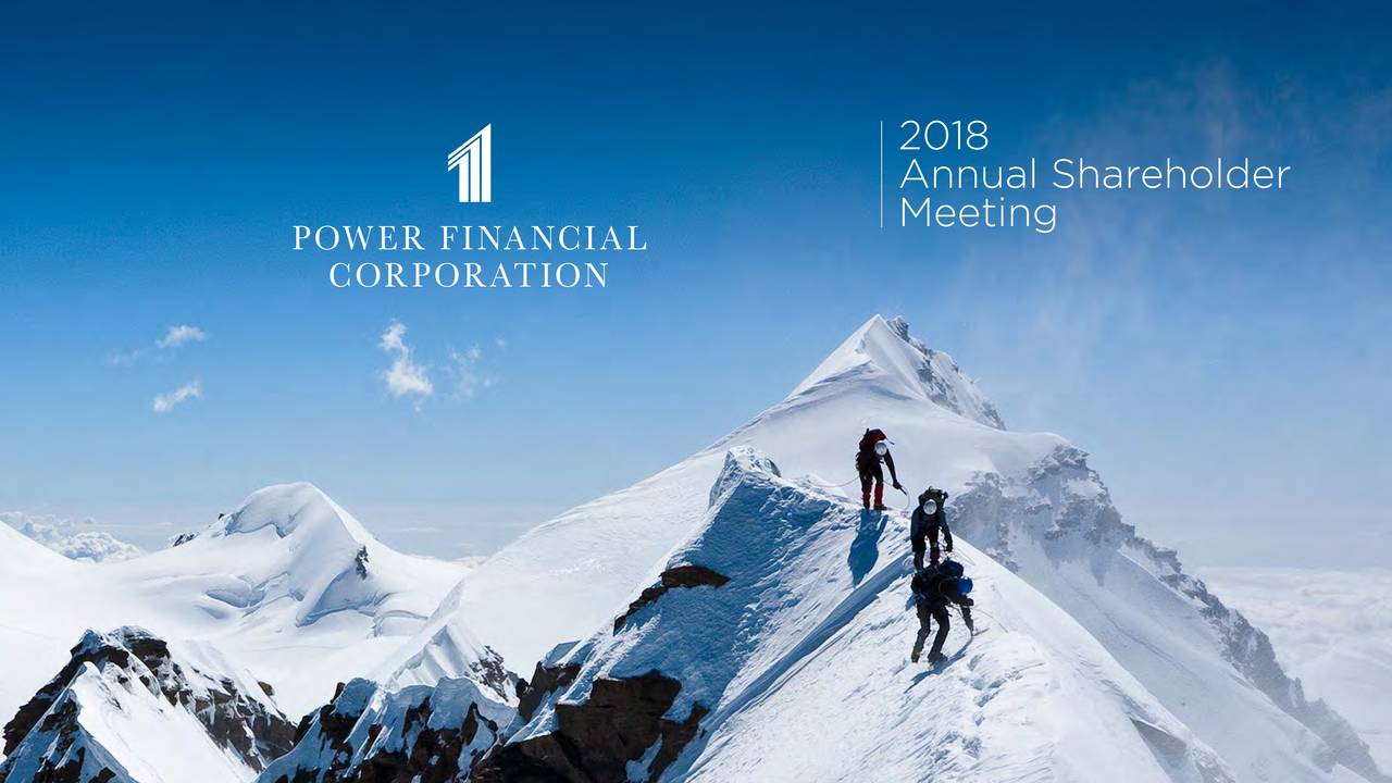 Power Financial (POFNF) Investor Presentation - Slideshow (OTCMKTS ...