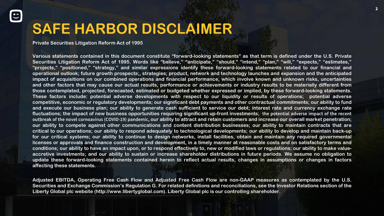 Telenet Group Holding NV 2020 Q1 - Results - Earnings Call Presentation (OTCMKTS:TLGHF-DEFUNCT ...