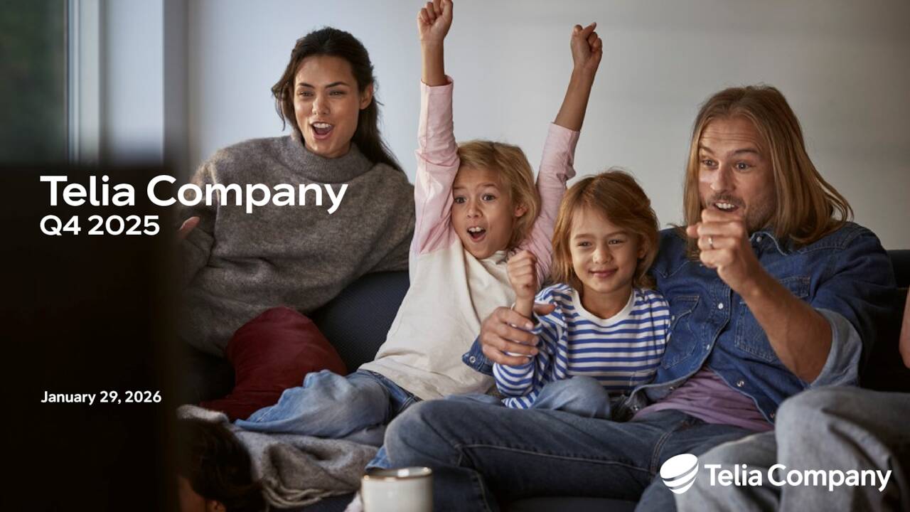 Telia Company AB (publ) 2025 Q4 - Results - Earnings Call Presentation ...