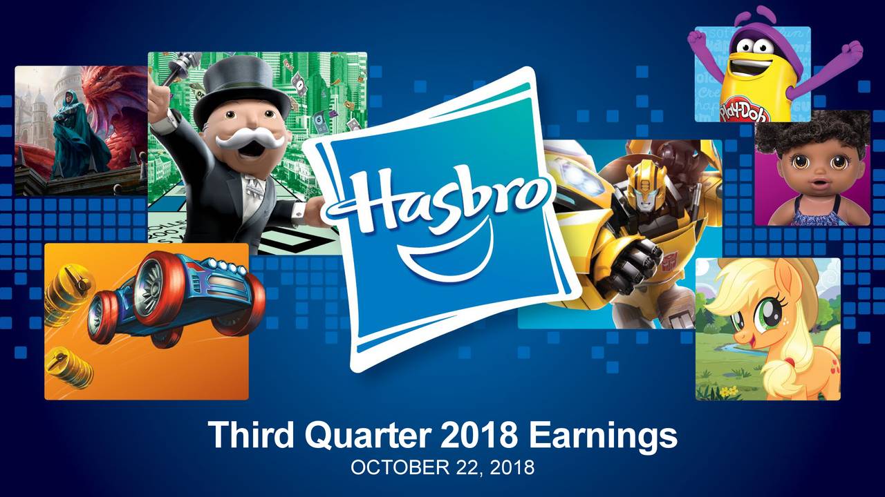 Hasbro, Inc. 2018 Q3 - Results - Earnings Call Slides (NASDAQ:HAS ...