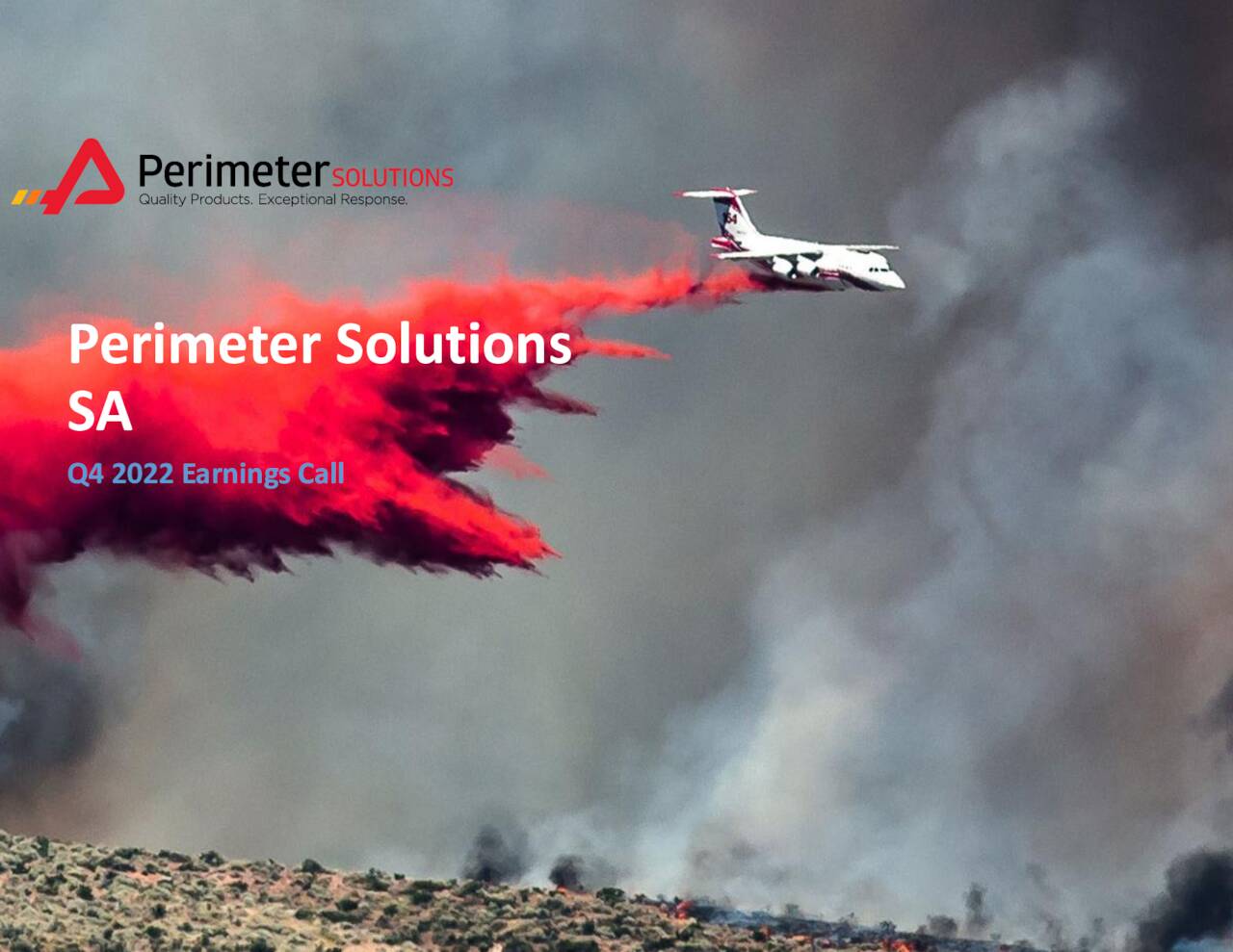 Perimeter Solutions, SA 2022 Q4 - Results - Earnings Call Presentation ...
