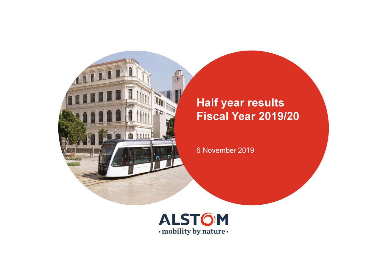 Alstom SA 2019 Q2 - Results - Earnings Call Presentation (OTCMKTS:ALSMY ...