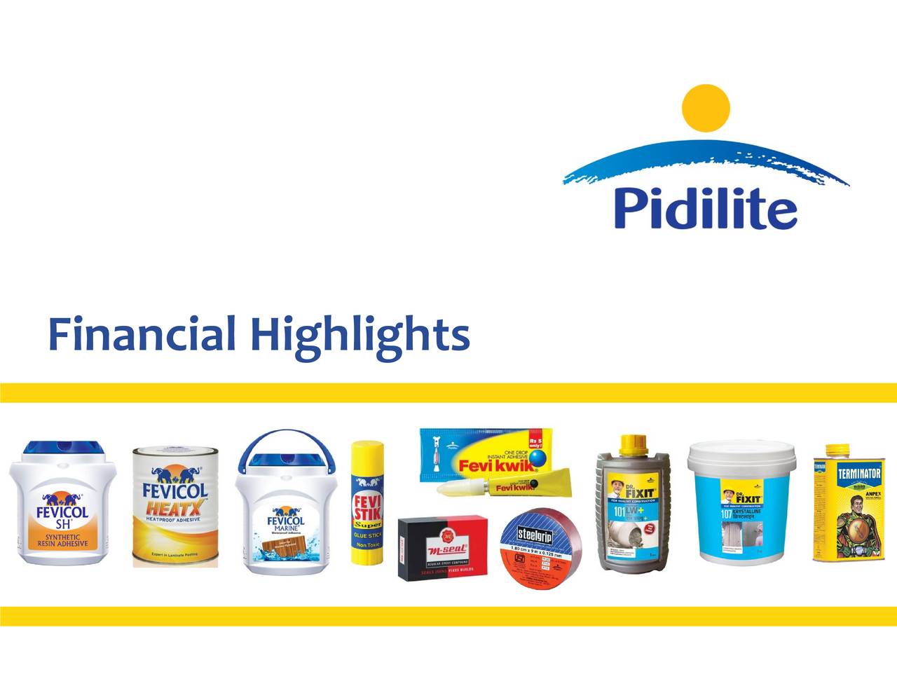 PIDILITE Industries Ltd. ADR 2018 Q4 - Results - Earnings Call Slides ...
