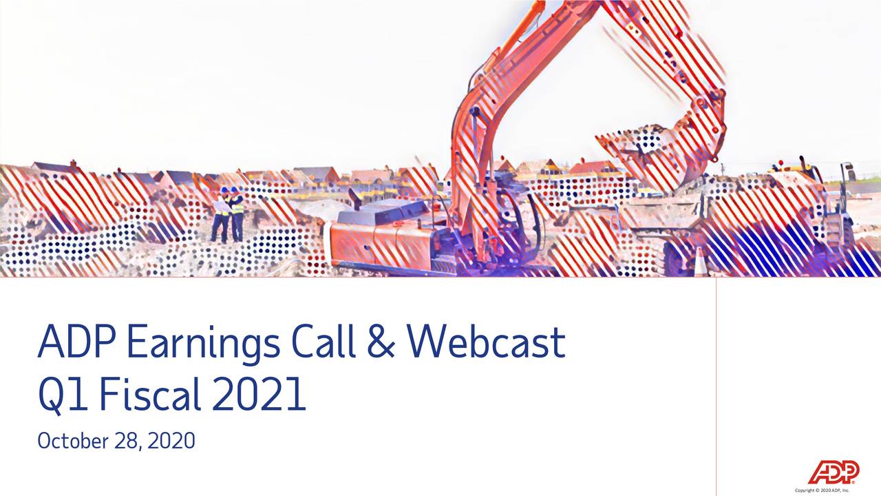 Automatic Data Processing, Inc. 2021 Q1 - Results - Earnings Call ...