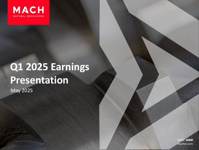 Mach Natural Resources LP 2025 Q1 - Results - Earnings Call ...