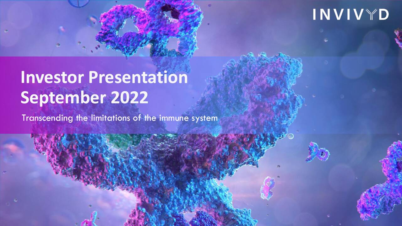Invivyd (IVVD) Investor Presentation - Slideshow (NASDAQ:IVVD ...