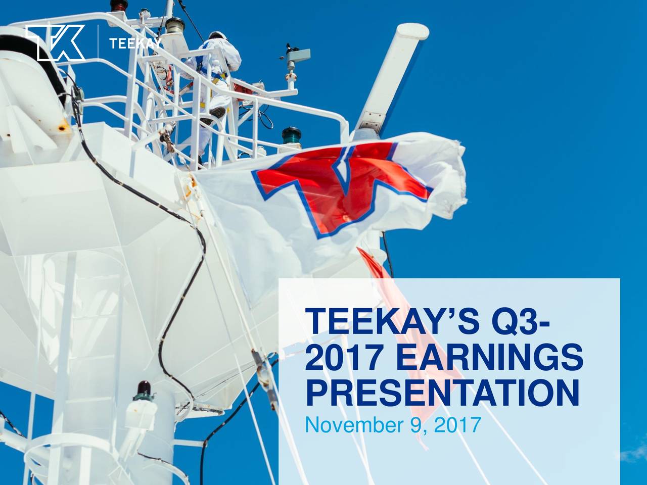 Teekay Corporation 2017 Q3 - Results - Earnings Call Slides (NYSE:TK ...