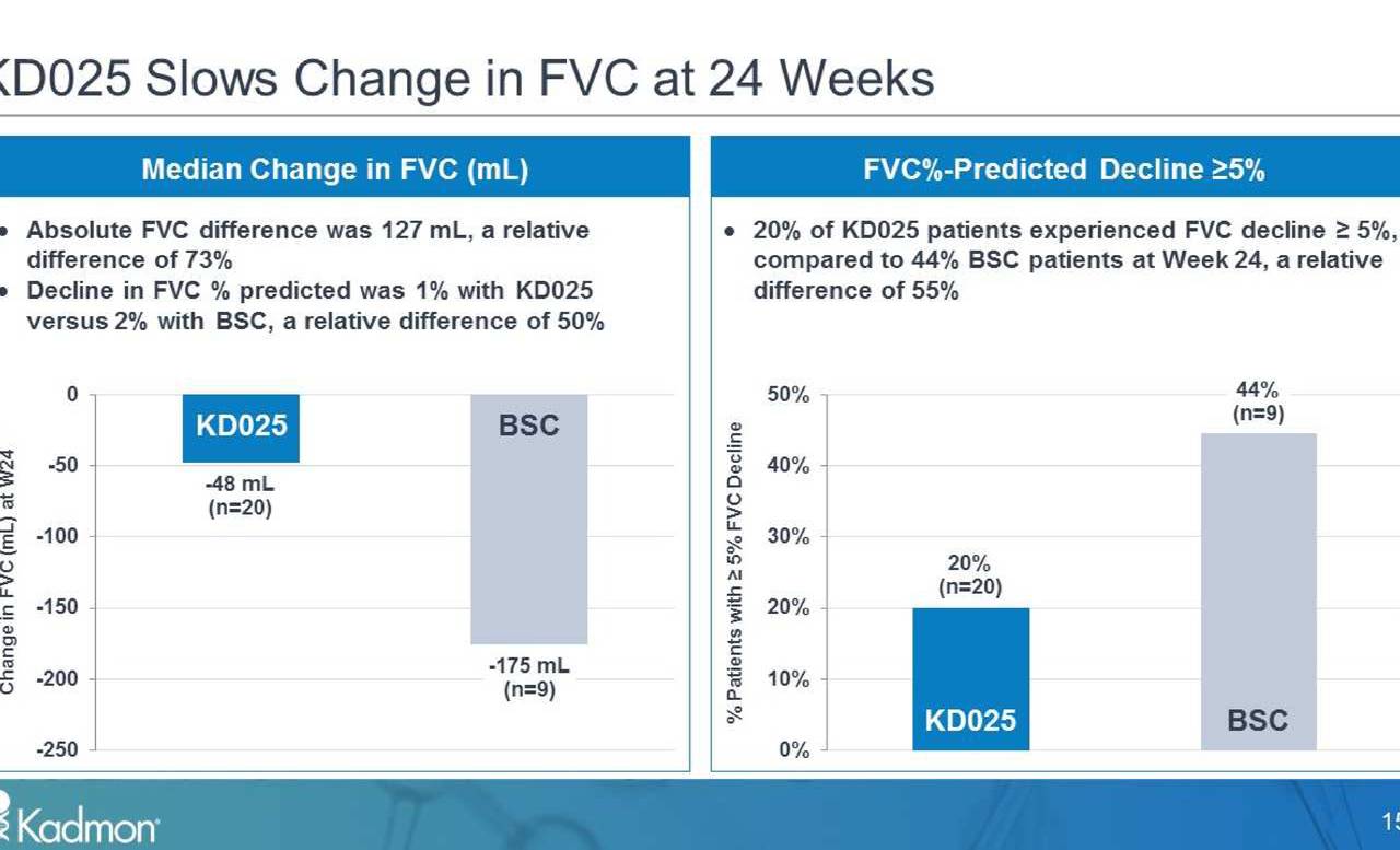 Kadmon (KDMN) Presents On KD025 In IPF: Topline Results - Slideshow ...